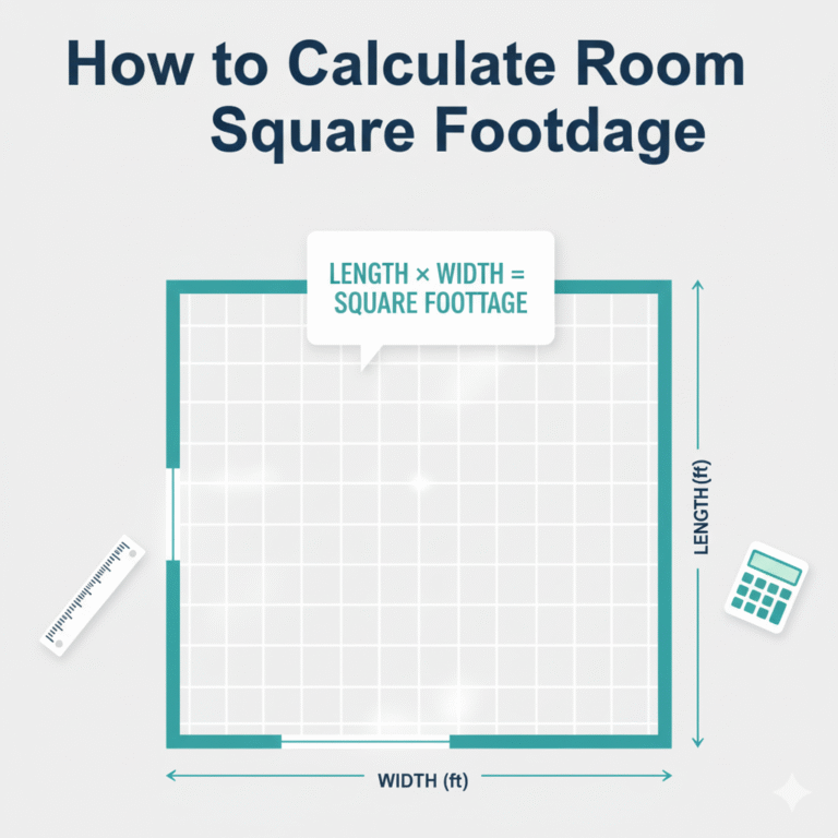 How to Calculate Room Square Footage | Easy Guide